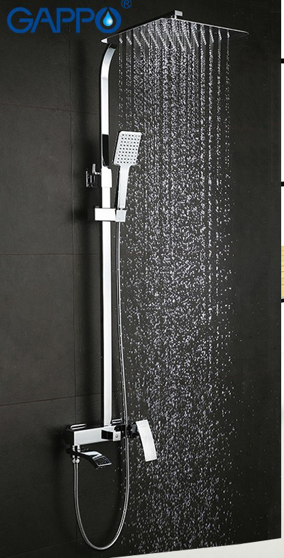 Душевая стойка Gappo G2407 – купить за 27 442 р. в Москве | Интернет-магазин Missaqua